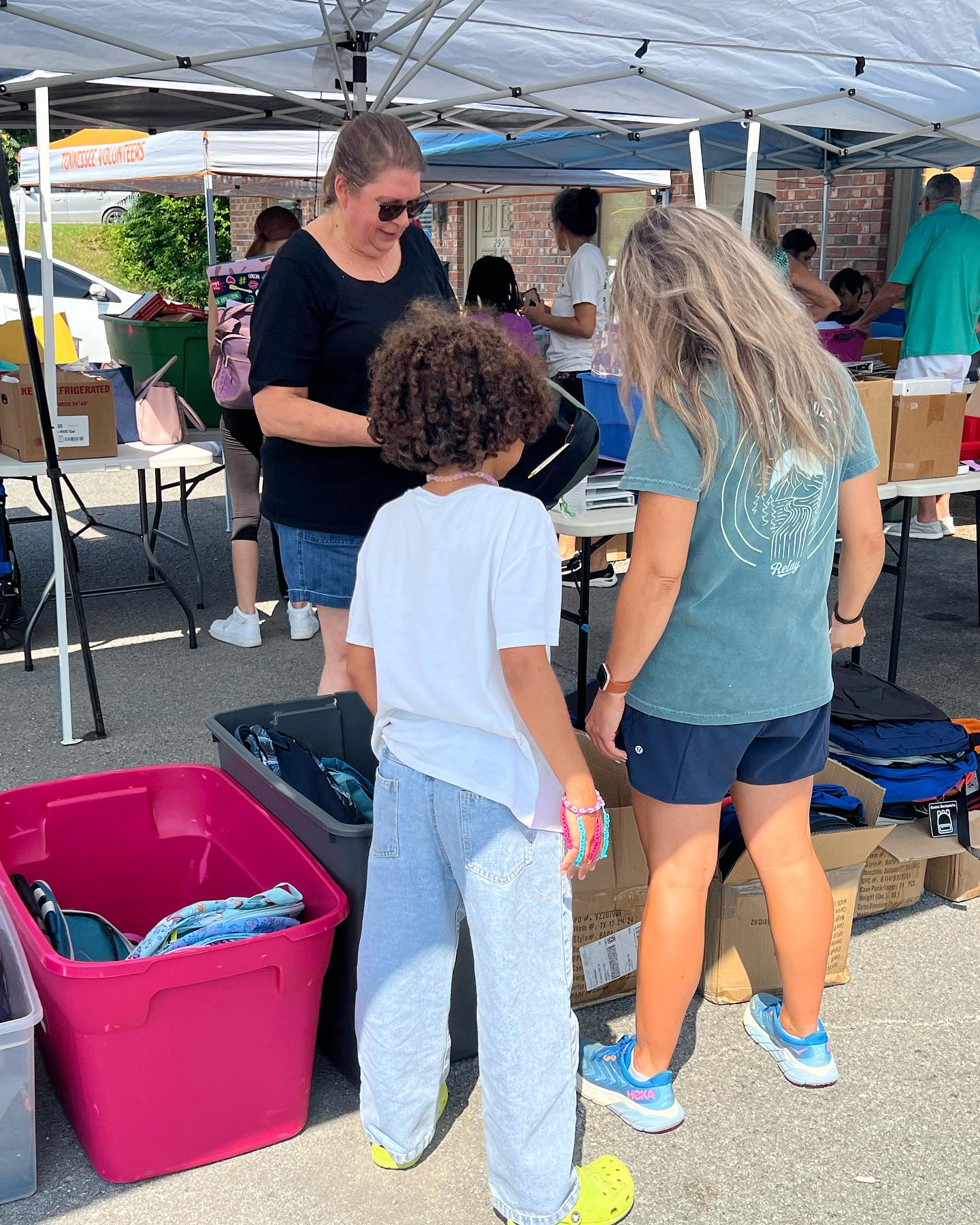 Back to School Events were a huge success! - Compassion Closet