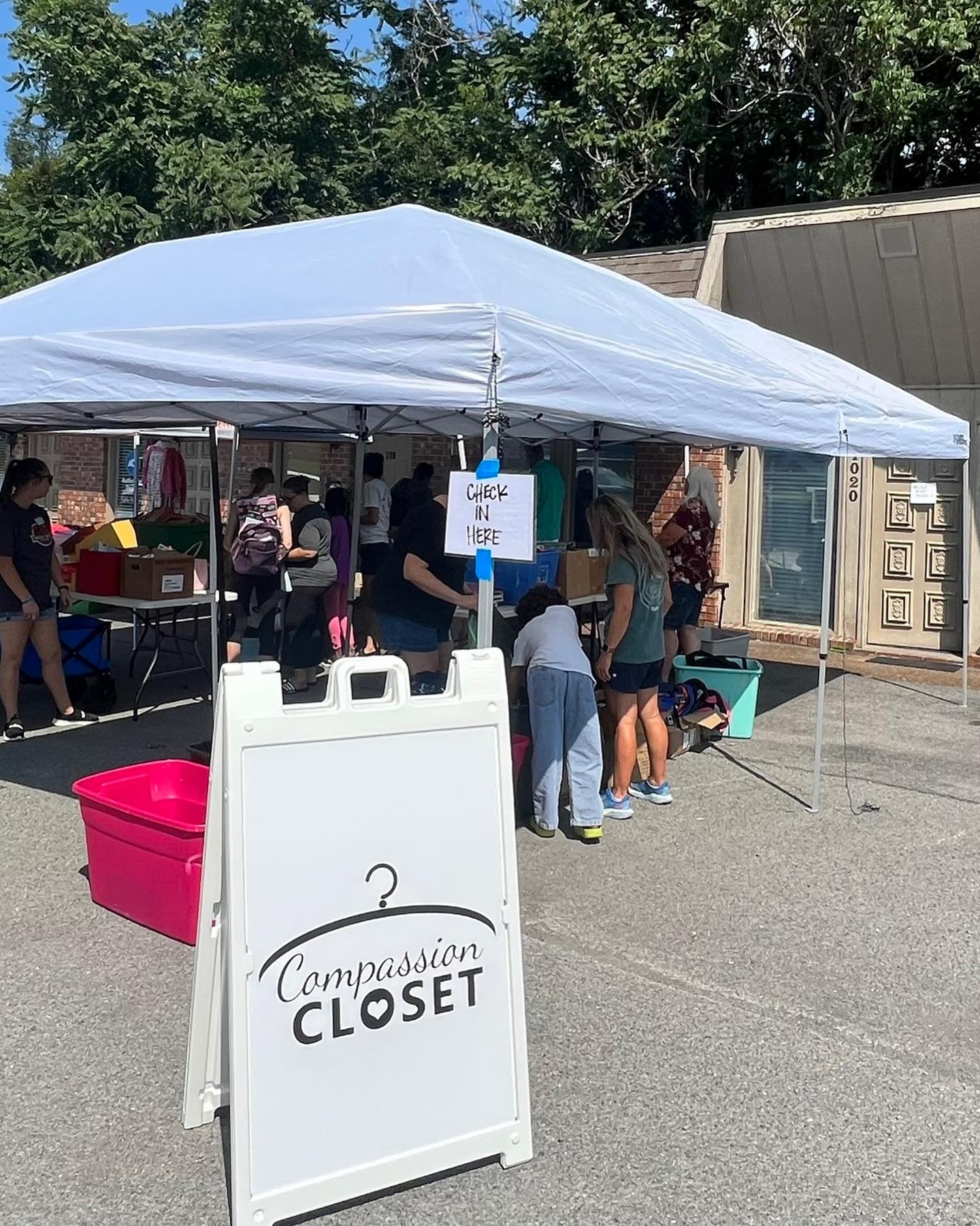 Back to School Events were a huge success! - Compassion Closet